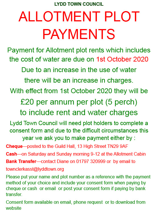 Allotments - Lydd Town Council